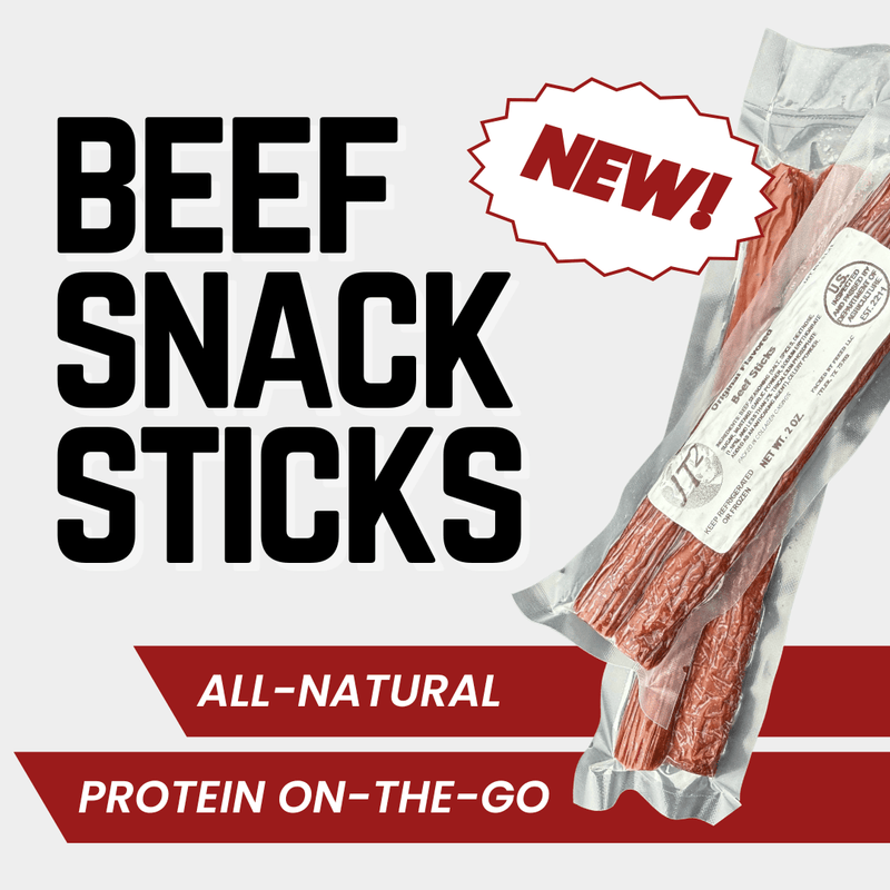 Beef Snack Sticks | Ranch Raised Beef